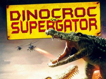 Dinocroc Vs Supergator Poster
